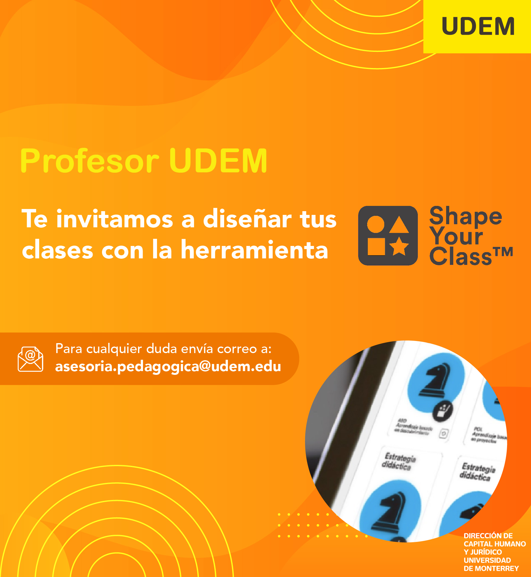 Profesores | UDEM en Casa